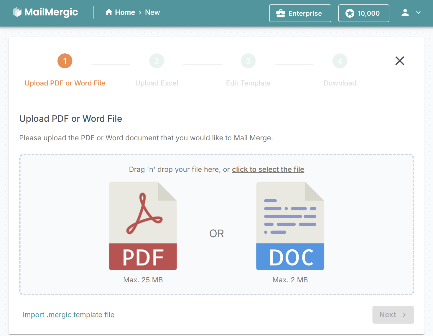 How To Mail Merge a PDF File [5 Easy Steps] - MailMergic | Mail Merge ...